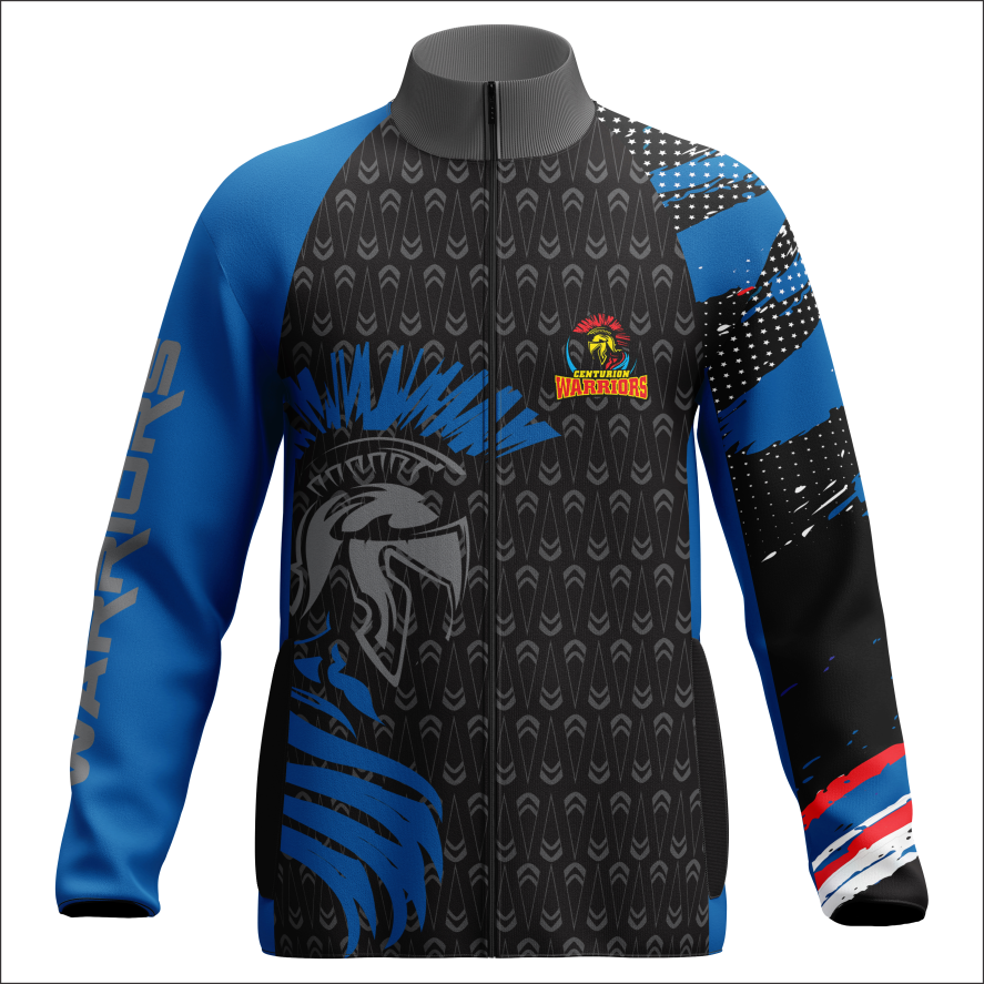 Warriors Slimfit Jacket – Blue – SportsKit