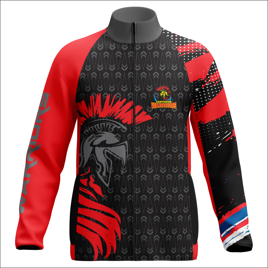 Warriors Slimfit Jacket – Red – SportsKit